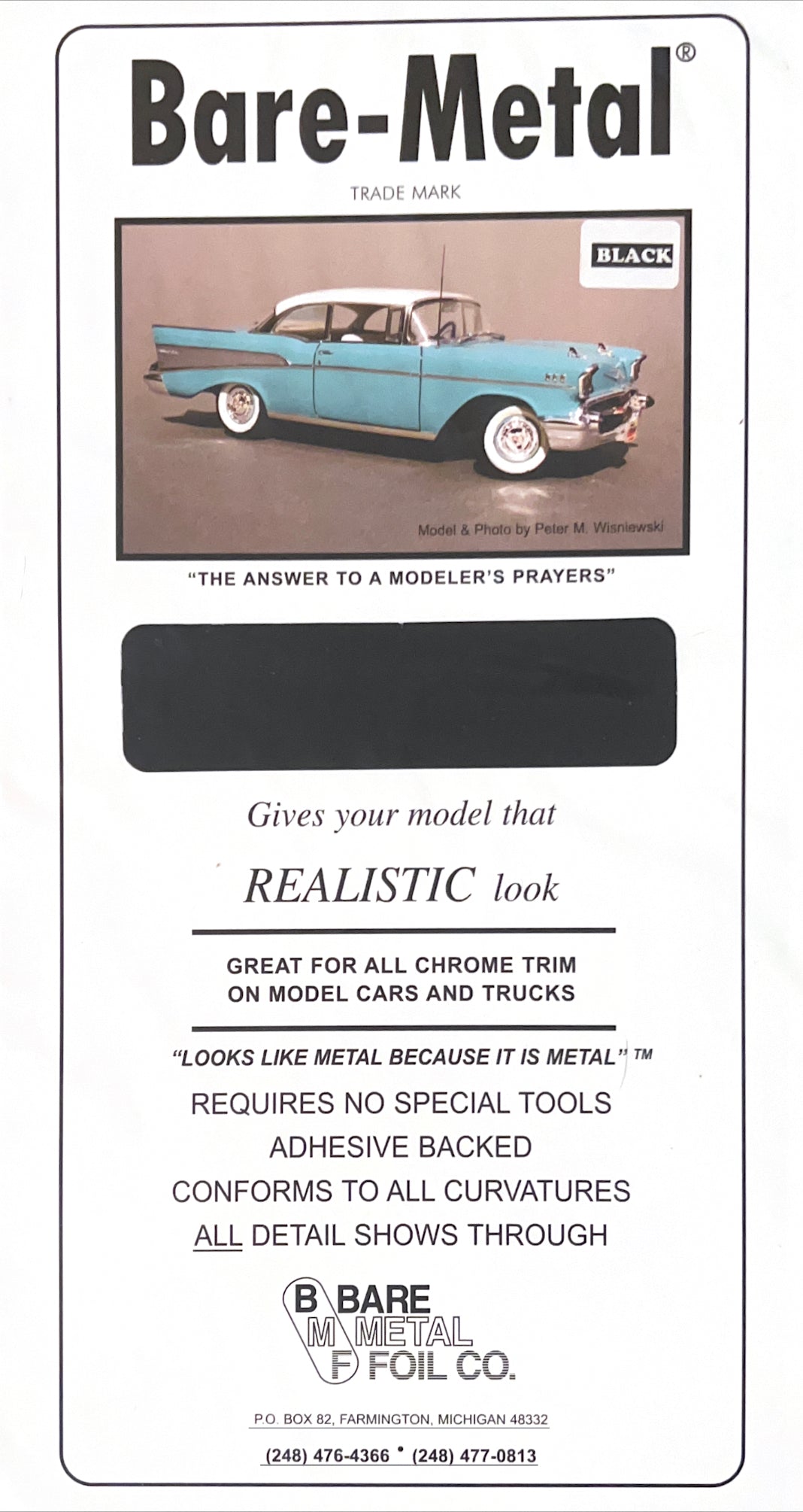 Bare Metal Foil BMF-3 Black Foil