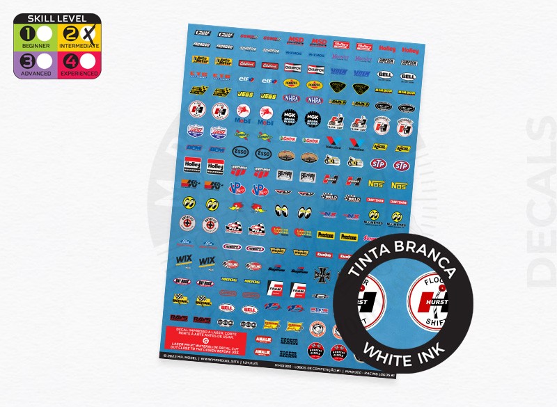 Mr. Model MM01300 - Racing Logos 1