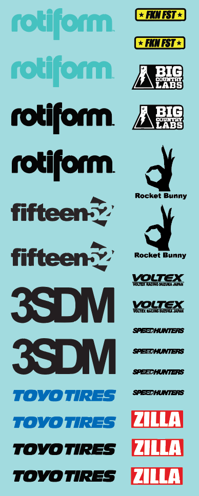 Scaleton - Underground Decal 1/24 Scale
