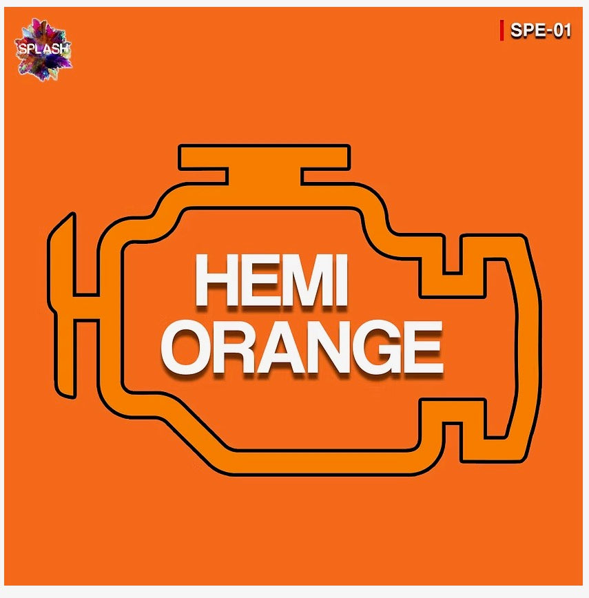 Splash Paints Hemi Orange SPE-01