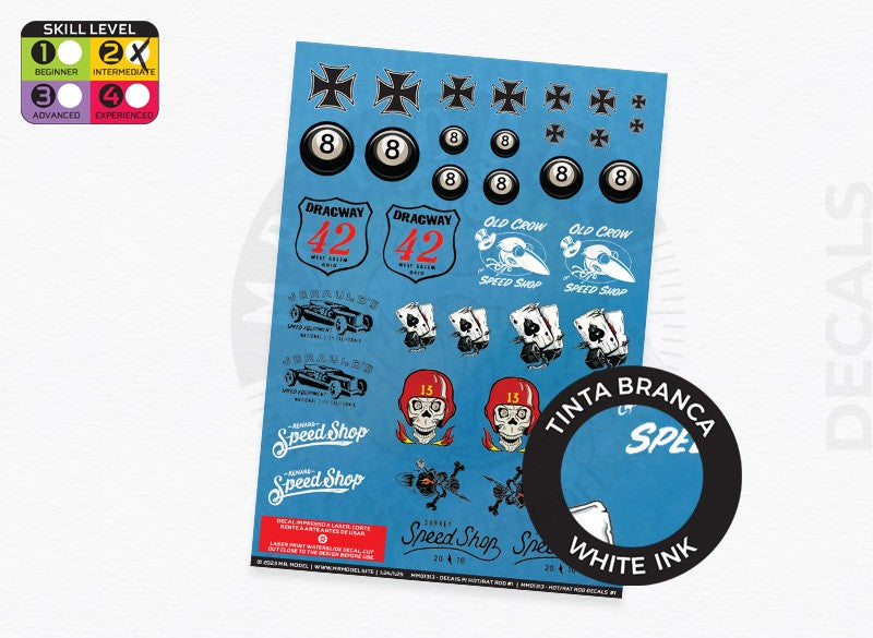 Mr. Model MM01313 - Hot/Rat Rod Decals 1